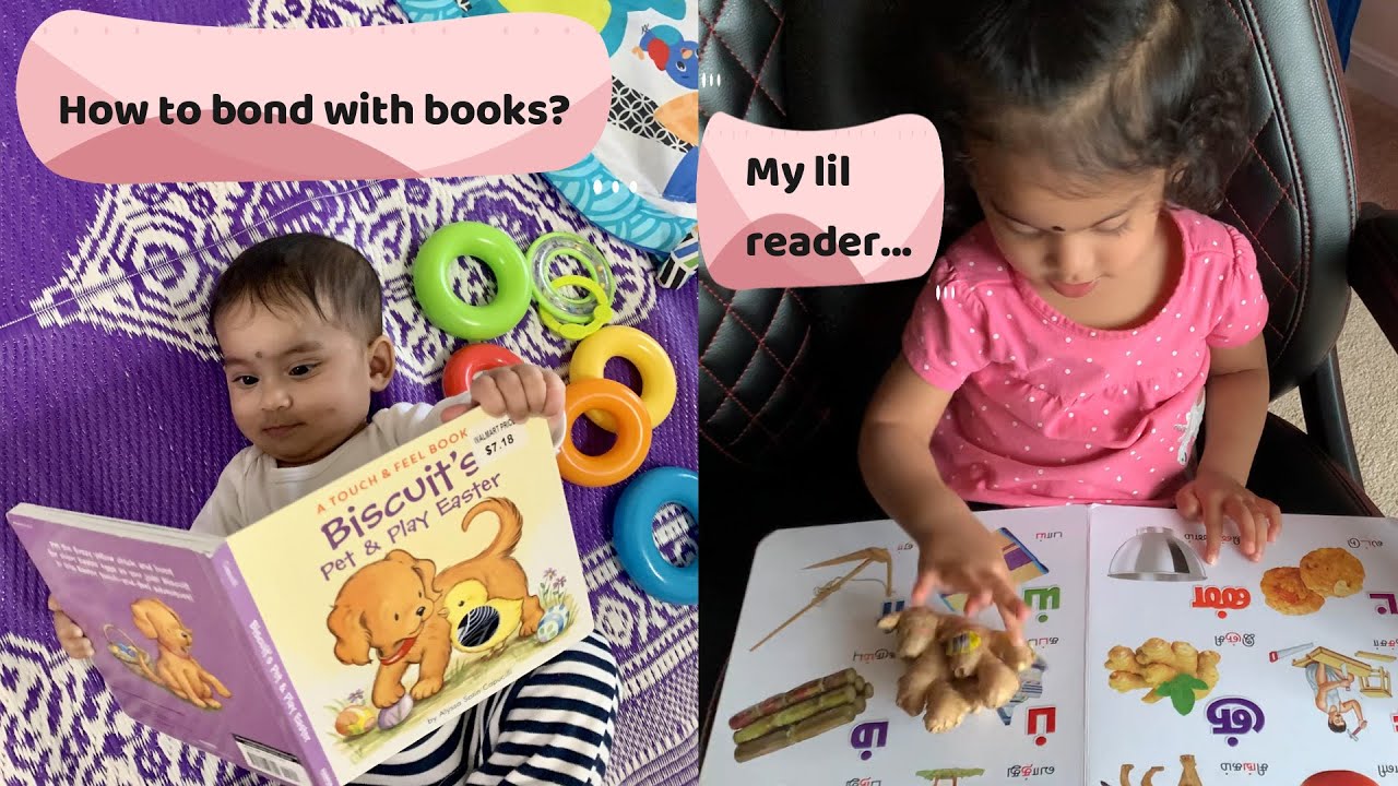 Reading books with babies | My lil reader | Early readers - YouTube