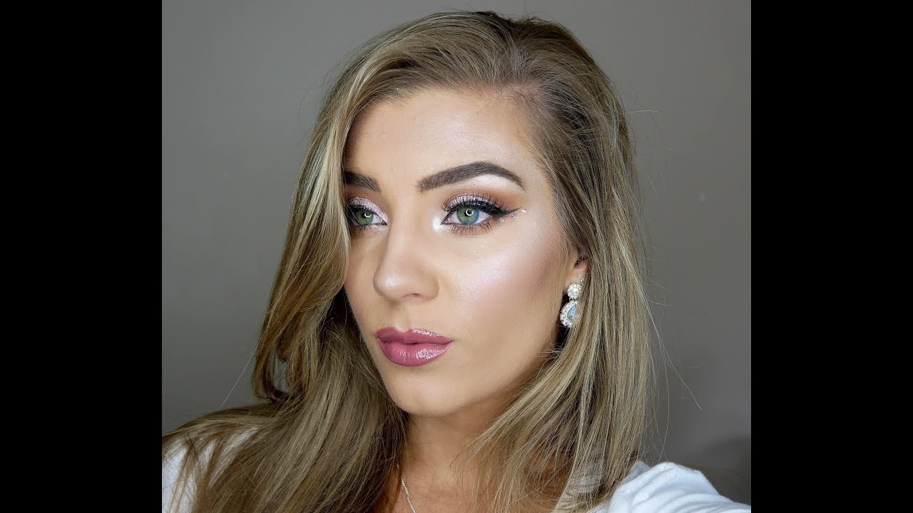 BIRTHSTONE SERIES! APRIL Makeup Tutorial ~ Brittany Knowles - YouTube