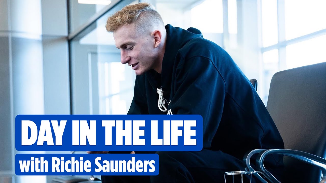 DAY IN THE LIFE: Richie Saunders with BYU Basketball - YouTube