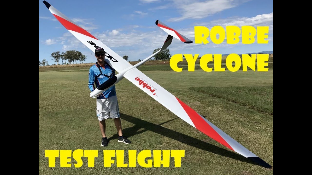 Robbe Cyclone 5.5m RC sailplane - YouTube