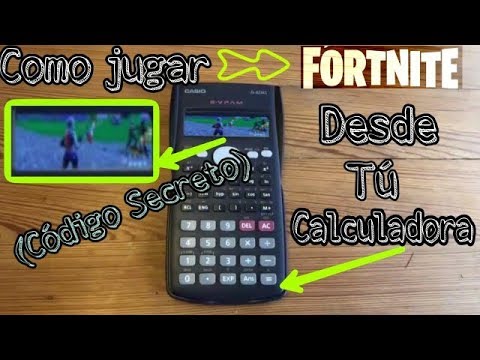 Como jugar FORTNITE en CALCULADORA (Código Secreto) | Lincoln ...