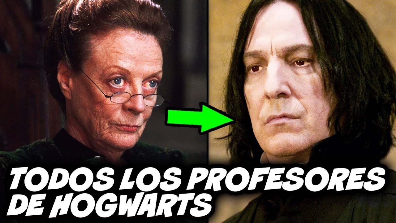 TODOS Los Profesores de Hogwarts – Harry Potter Explicado - YouTube