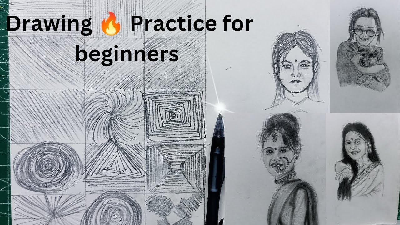 how to : Easy Drawing Practice for Beginners | Step-by-Step Guide ...