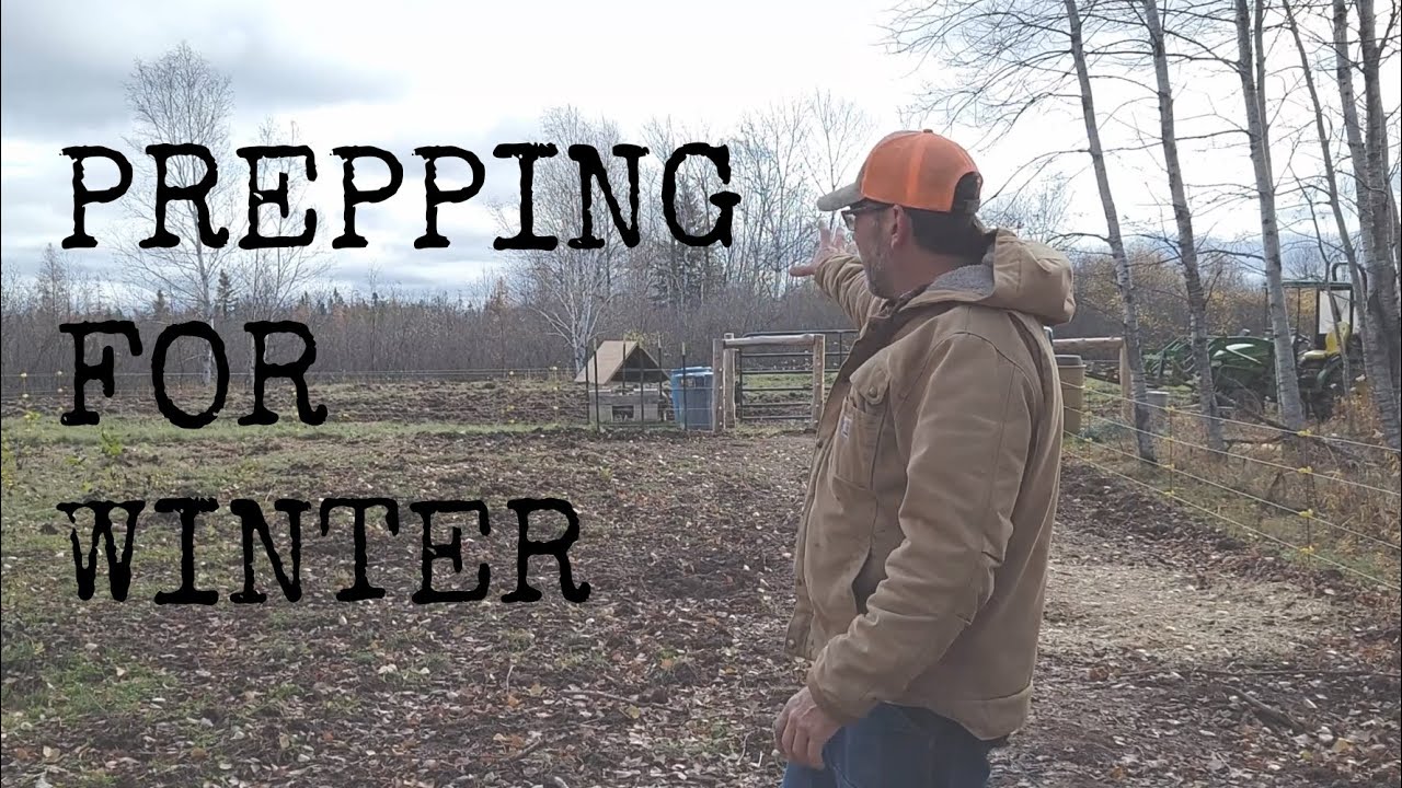 How to Prepare for Winter on the Homestead - YouTube