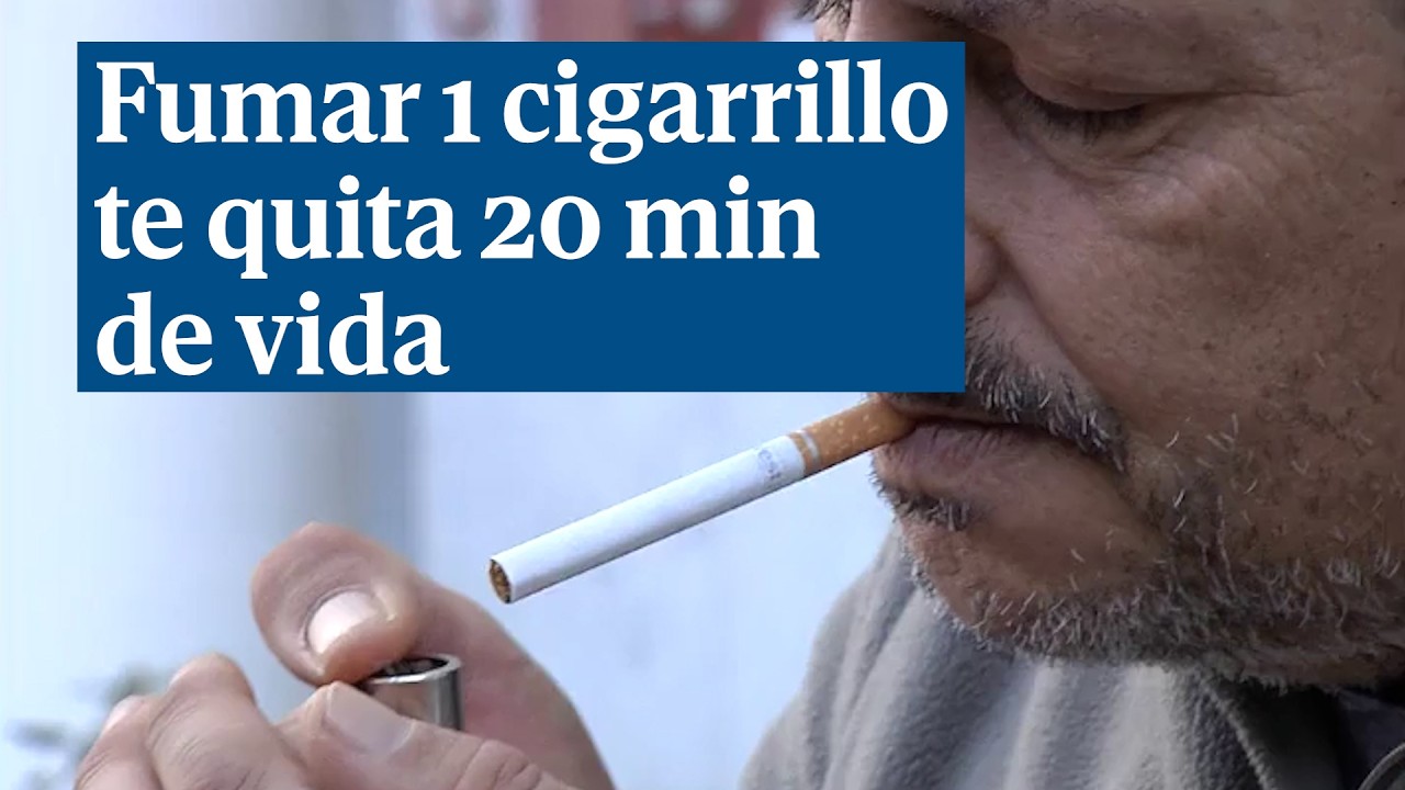 Fumar un cigarrillo al día te quita 20 minutos de vida y un paquete 7 ...