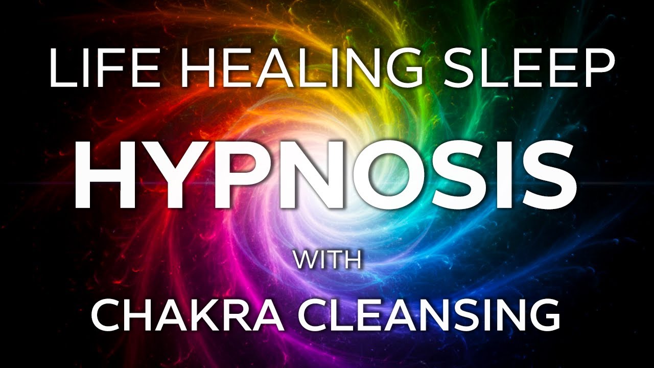 Unblock All 7 Chakras | Deep Sleep Hypnosis for Rainbow Healing - YouTube