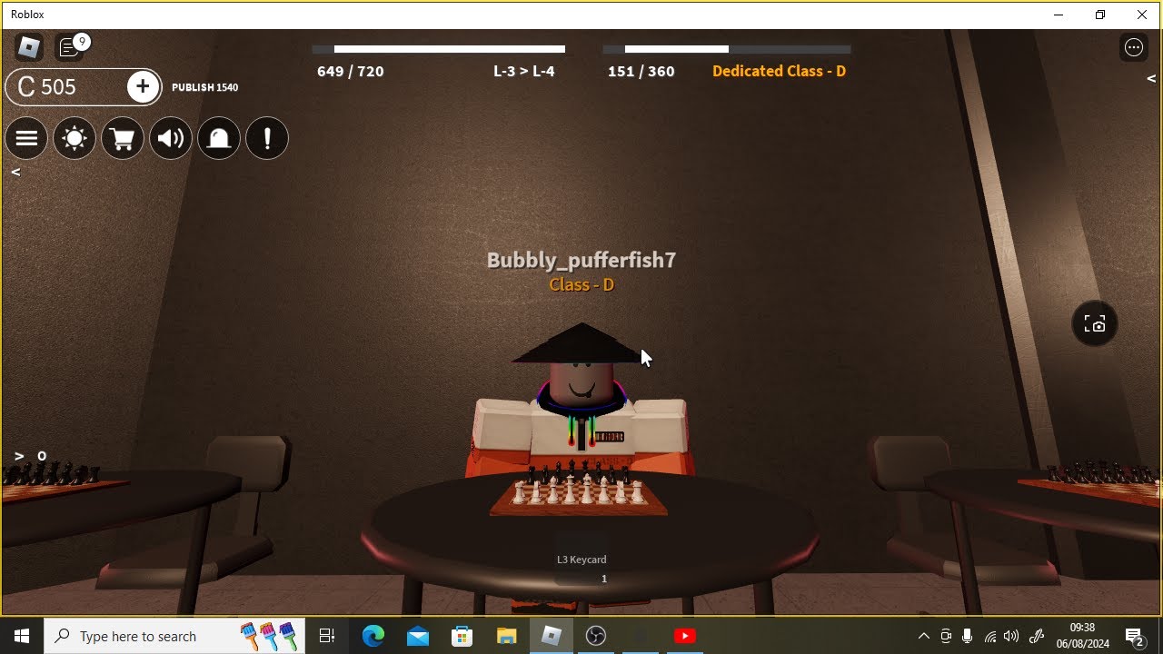 SCP roleplay I played Chess as a Class-D - YouTube