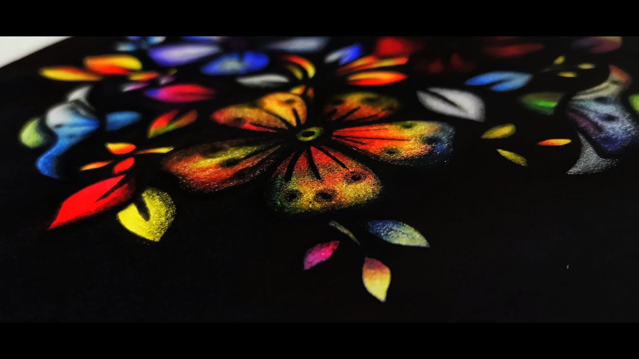 Easy way to coloring a flower ( Magic color ) Part 2 - YouTube