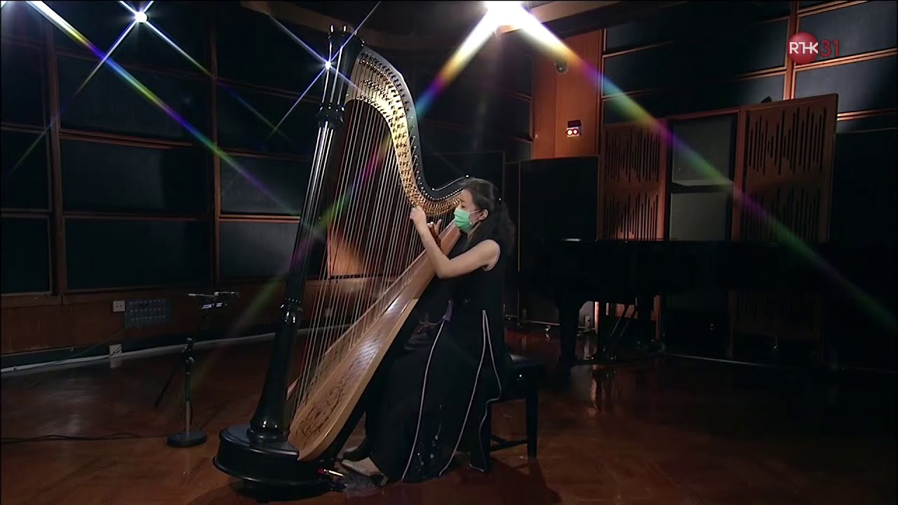 Harp Solo - Dan Yu plays New Blues by Deborah Henson-Conant - YouTube