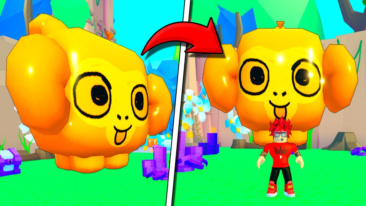 ПОЛУЧИЛ TITANIC BALLOON MONKEY В PET SIMULATOR X ROBLOX - YouTube