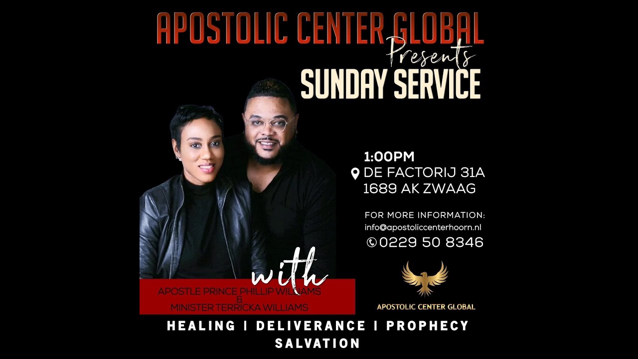 Apostolic Center Sunday Service - YouTube