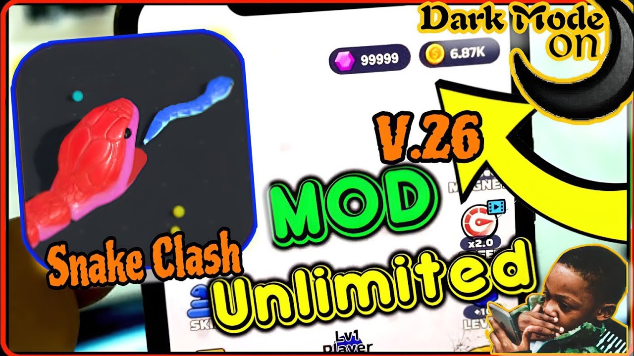 How to Download Snake Clash MOD APK Hack Mod Unlimited Coins Mod Menu ...