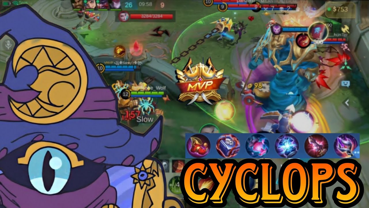 CYCLOPS CARRY WHOLE TEAM || CYCLOPS TOP 1 GLOBAL BUILD || CYCLOPS ...