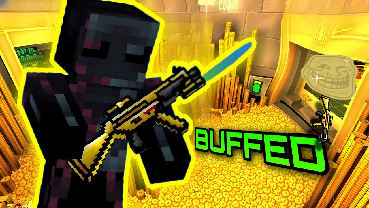 Golden Friend BUT BUFFED (Pixel Gun 3D) - YouTube