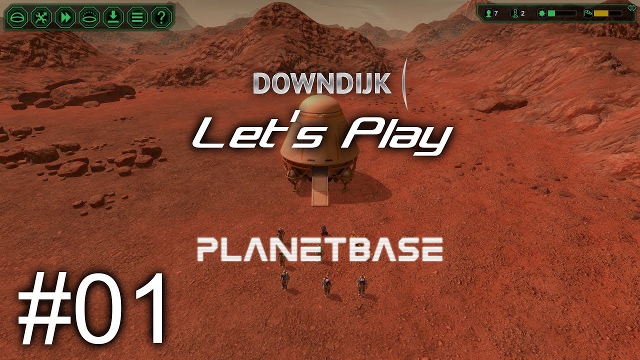Let's Play Planetbase - Start building a planet base | Gameplay #1 ...