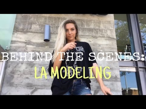 BEHIND THE SCENES: LA MODELING SHOOT/How To Model Ft. Machine Gun Kelly Hailee Steinfeld At My Best