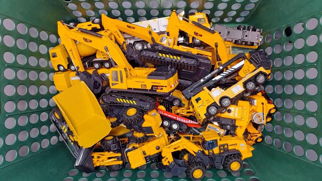 Jenis Jenis Mobil Konstruksi Wheel Excavator, Grapple, Truk Tangga ...