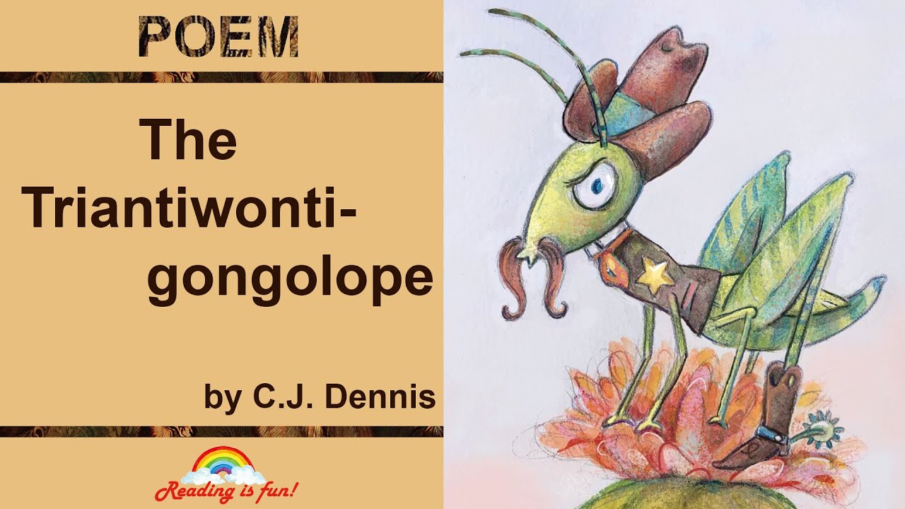 The Triantiwontigongolope Poem by CJ Dennis | Kids Poem | Read Aloud by ...
