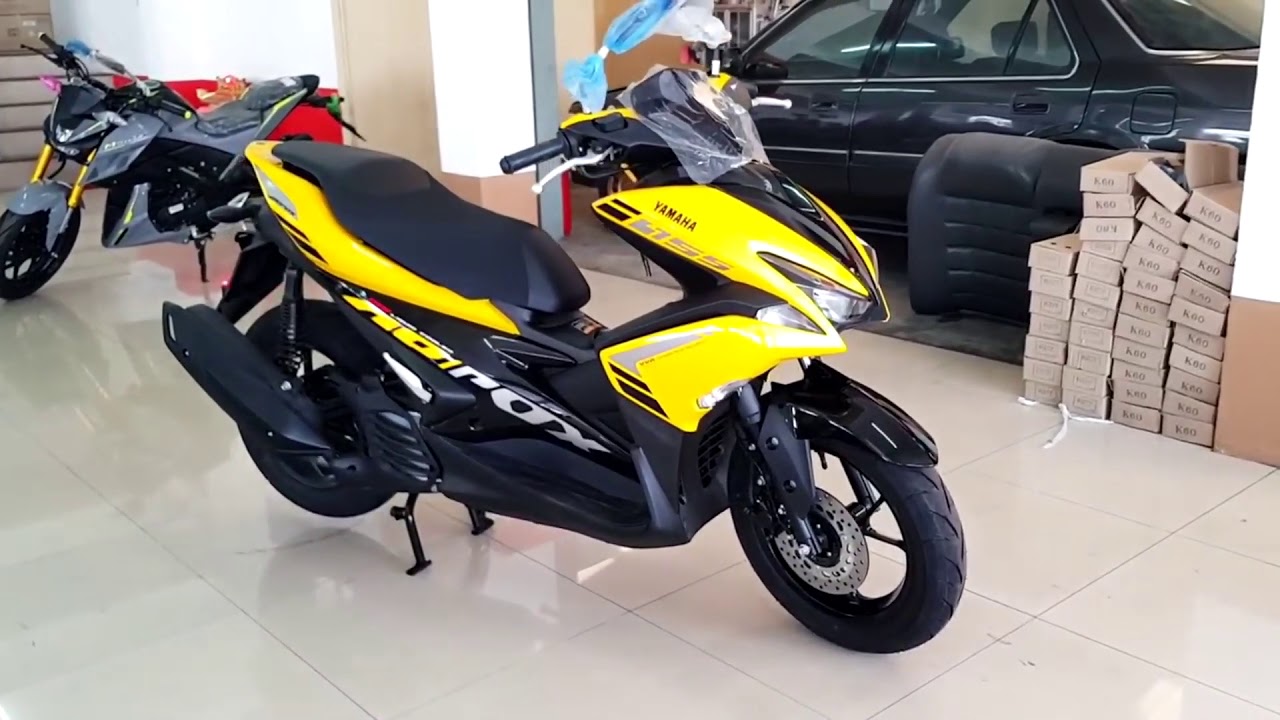 [2018]Yamaha Aerox 155 Standard Version - YouTube