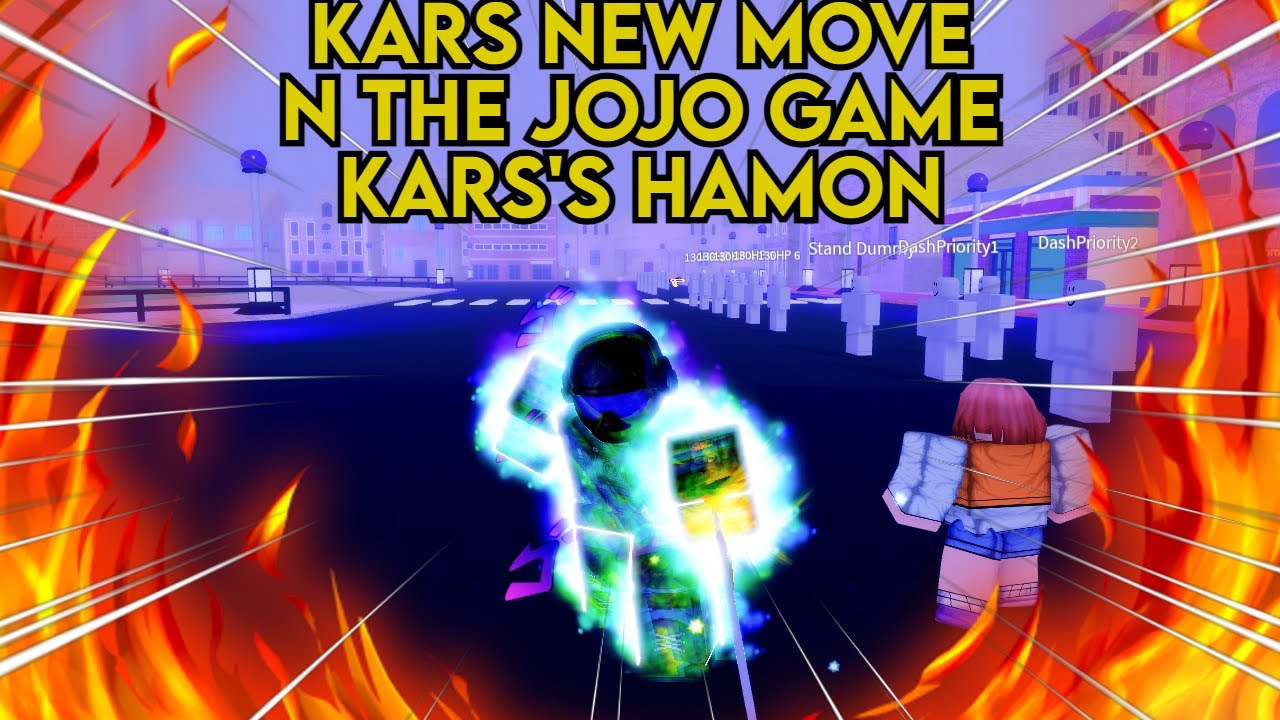 Kars New Move: Kars's Hamon! - N The Jojo Game - YouTube