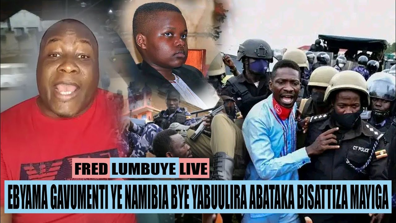Fred Lumbuye Live: EBYAMA GAVUMENTI YE NAMIBIA BYE YABUULIRA ABATAKA ...