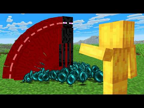 Minecraft but Everything I Punch Duplicates