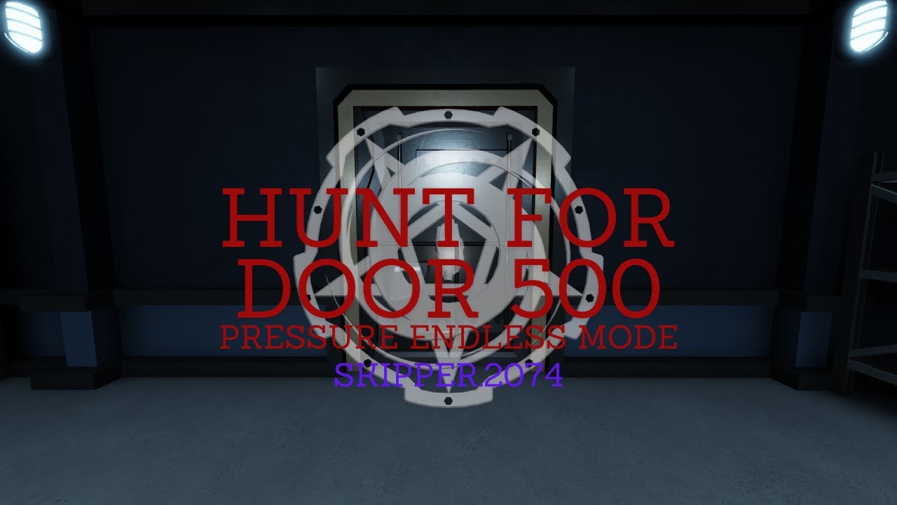 HUNT FOR DOOR 500 IN PRESSURE ENDLESS MODE!! (Come Join! Live #28 ...