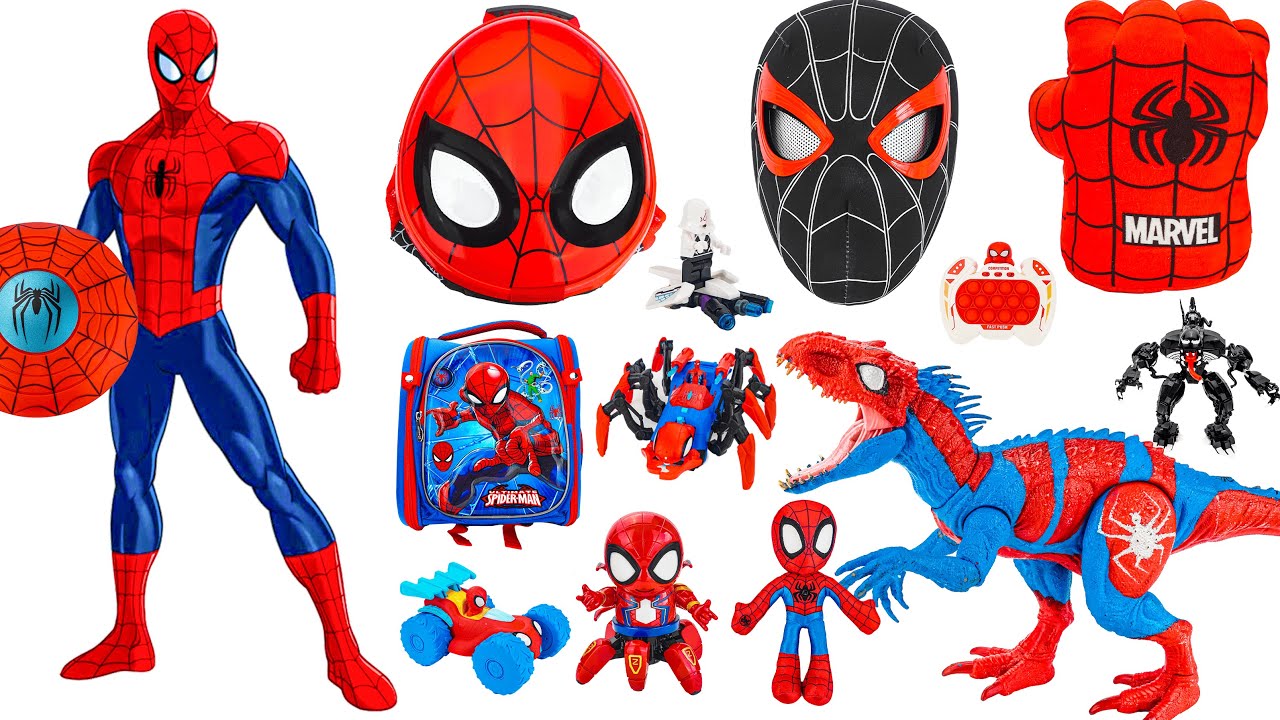 Marvel Spiderman Toys Unboxing Review | Mega Mighties Spider-Man ...