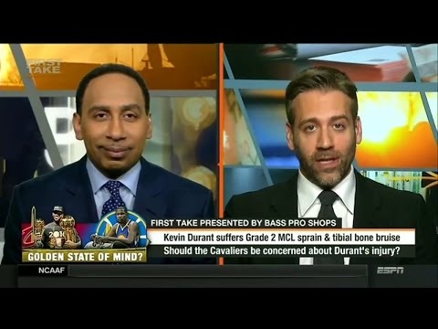 ESPN First Take - Today Show ( Stephen A. Smith, Kevin Durant, Max ...
