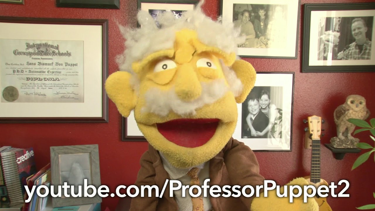 Professor Puppet LIVE on my Second Channel - YouTube
