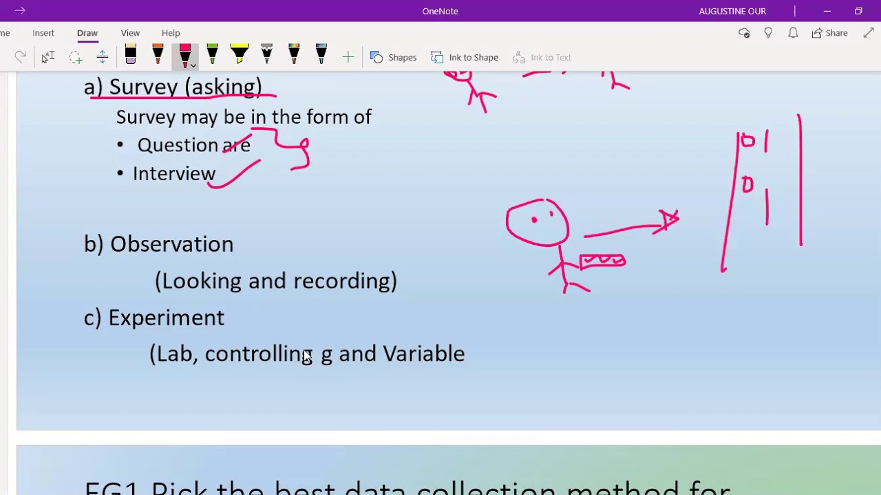 GRADE 7 L14 DATA COLLECTION - YouTube