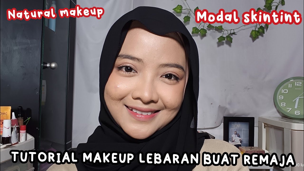 TUTORIAL MAKEUP LEBARAN BUAT REMAJA - YouTube
