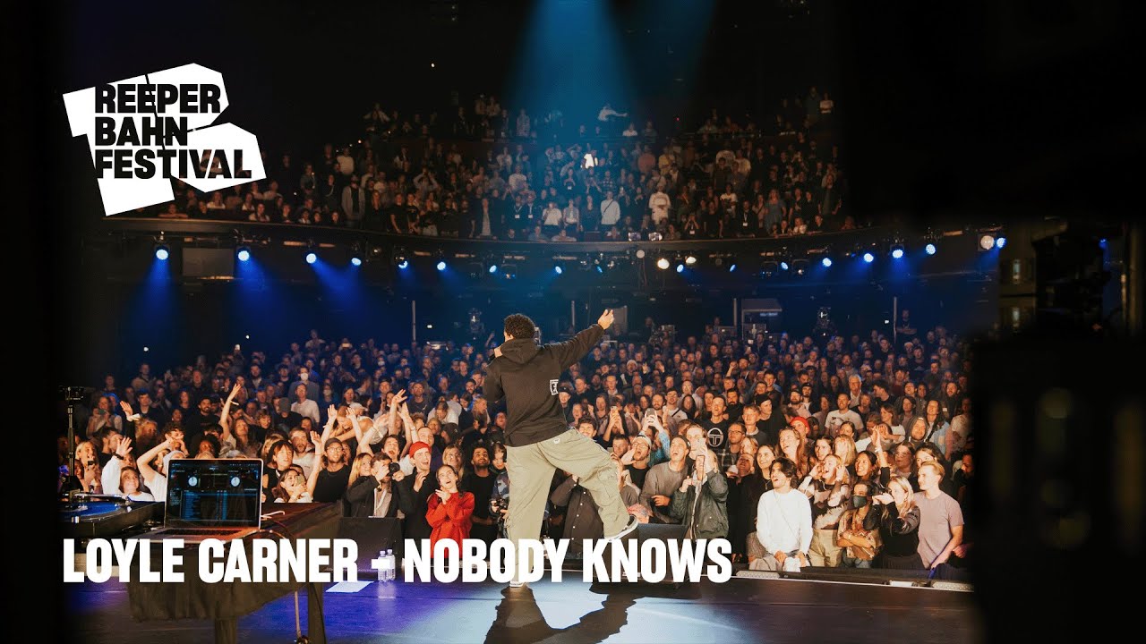Loyle Carner | Nobody Knows @Reeperbahn Festival Opening Concert 2022 ...