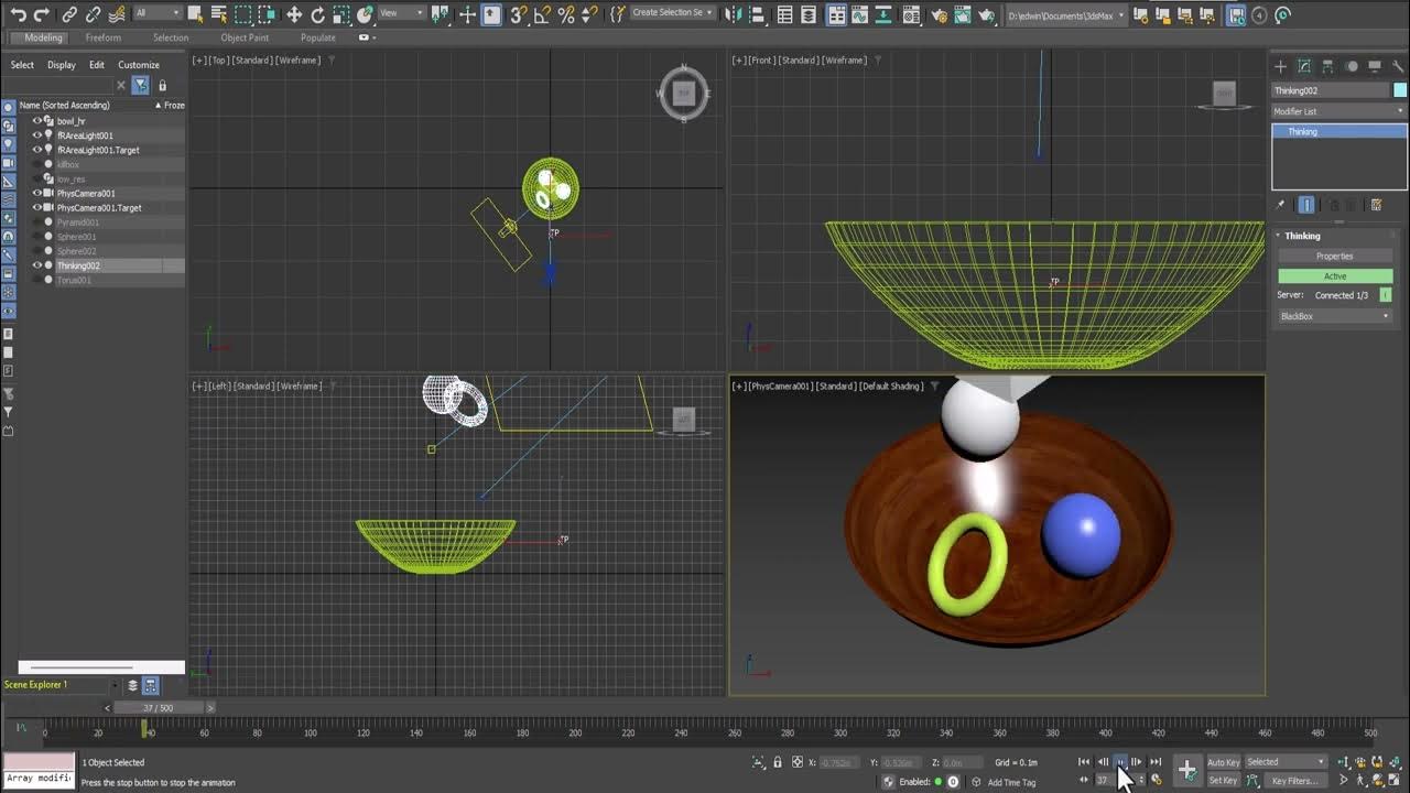 Free 3ds Max Tutorial: Smashing Objects into Dust Particles with thinkingParticles | VFX ...