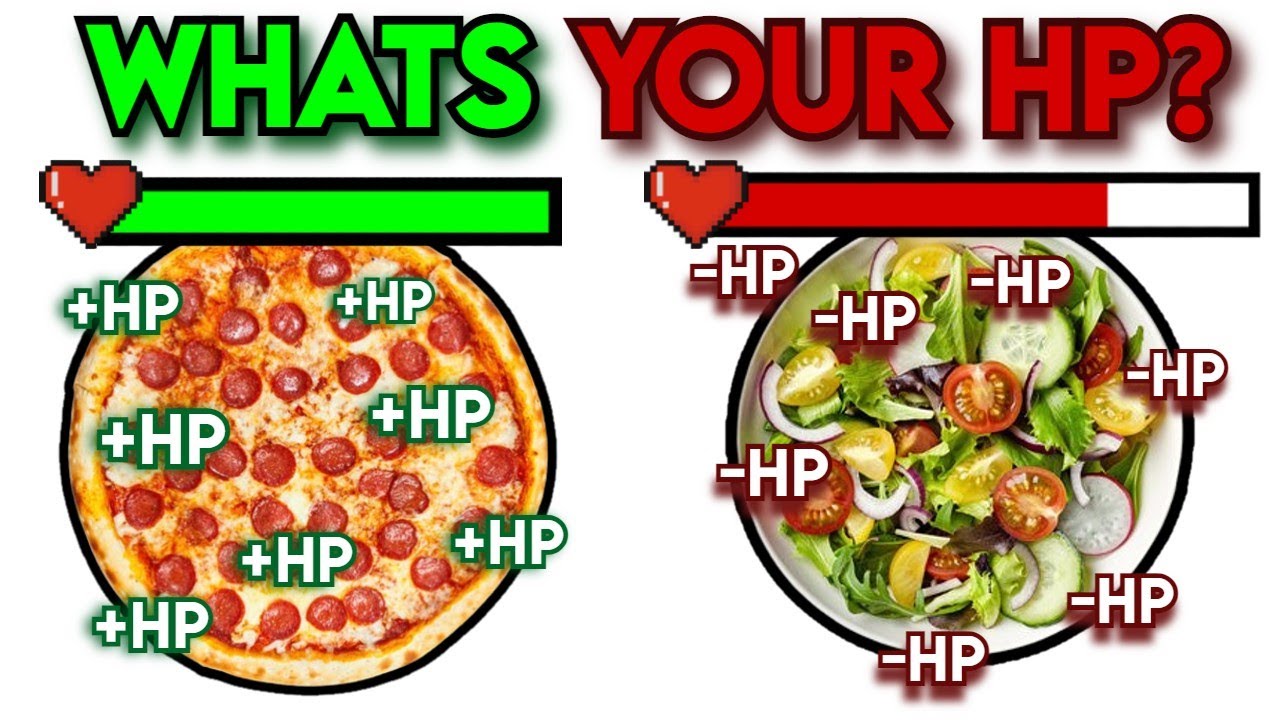 What does everyday food do to your HP? - YouTube