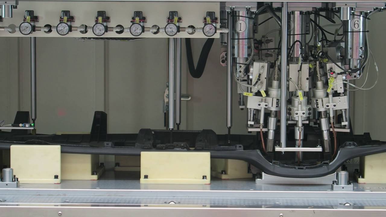 KEBER ultrasonics welding machine for the sound proof cotton and ...