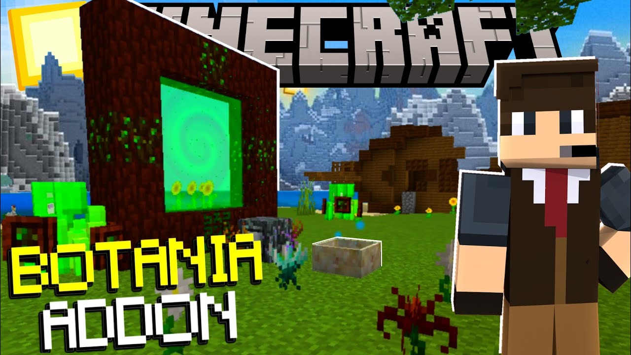 BOTANIA ADDON- MINECRAFT BEDROCK 1.19.51 - YouTube