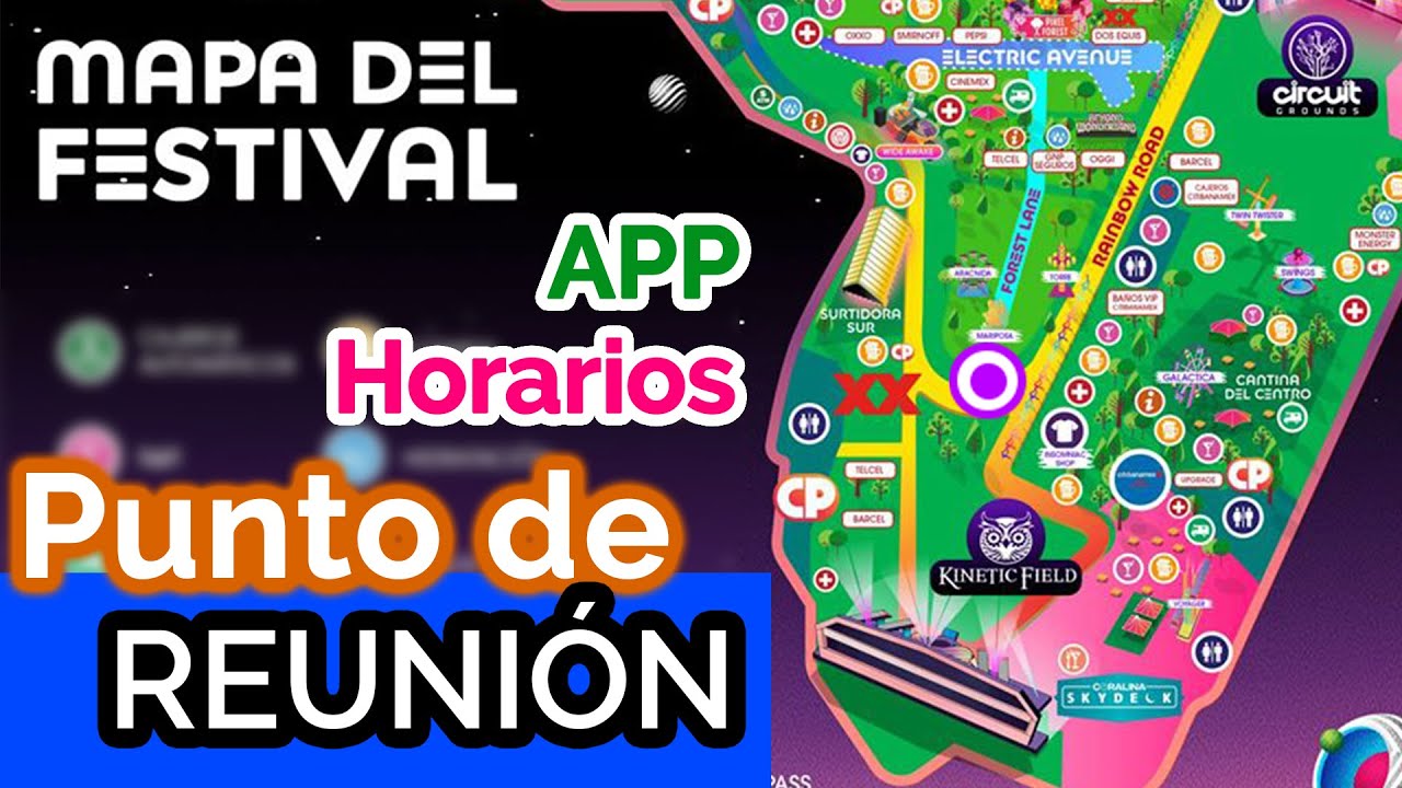 Reunión | Mapa y Horarios | EDC México 2020 | ZIDACO - YouTube