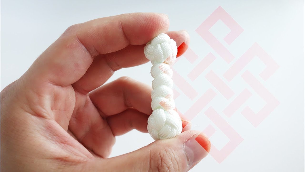 How to Make a Paracord Knuckle Roller 2.0 Tutorial - YouTube