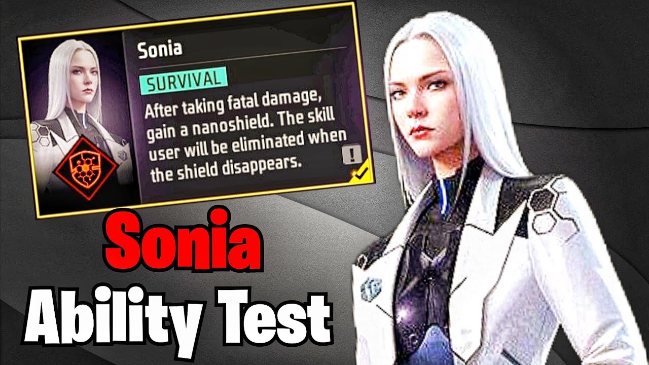 Sonia Character Ability After Update | Free Fire Sonia Character ...