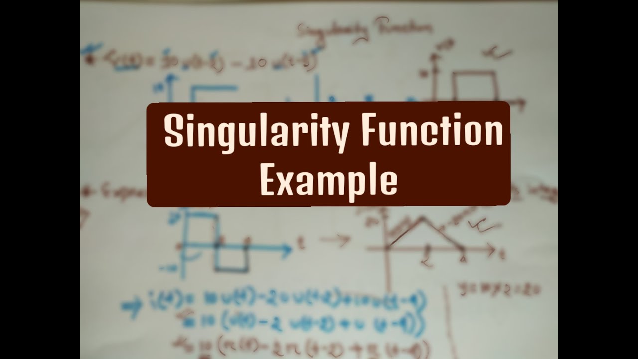 Singularity function example in Bangla (1) - YouTube