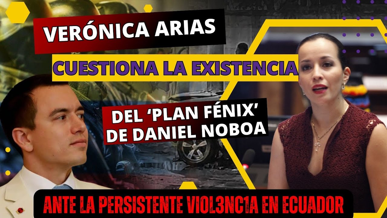¿El 'Plan Fénix' de Daniel Noboa es Realidad o Mito? Verónica Abad Pone ...