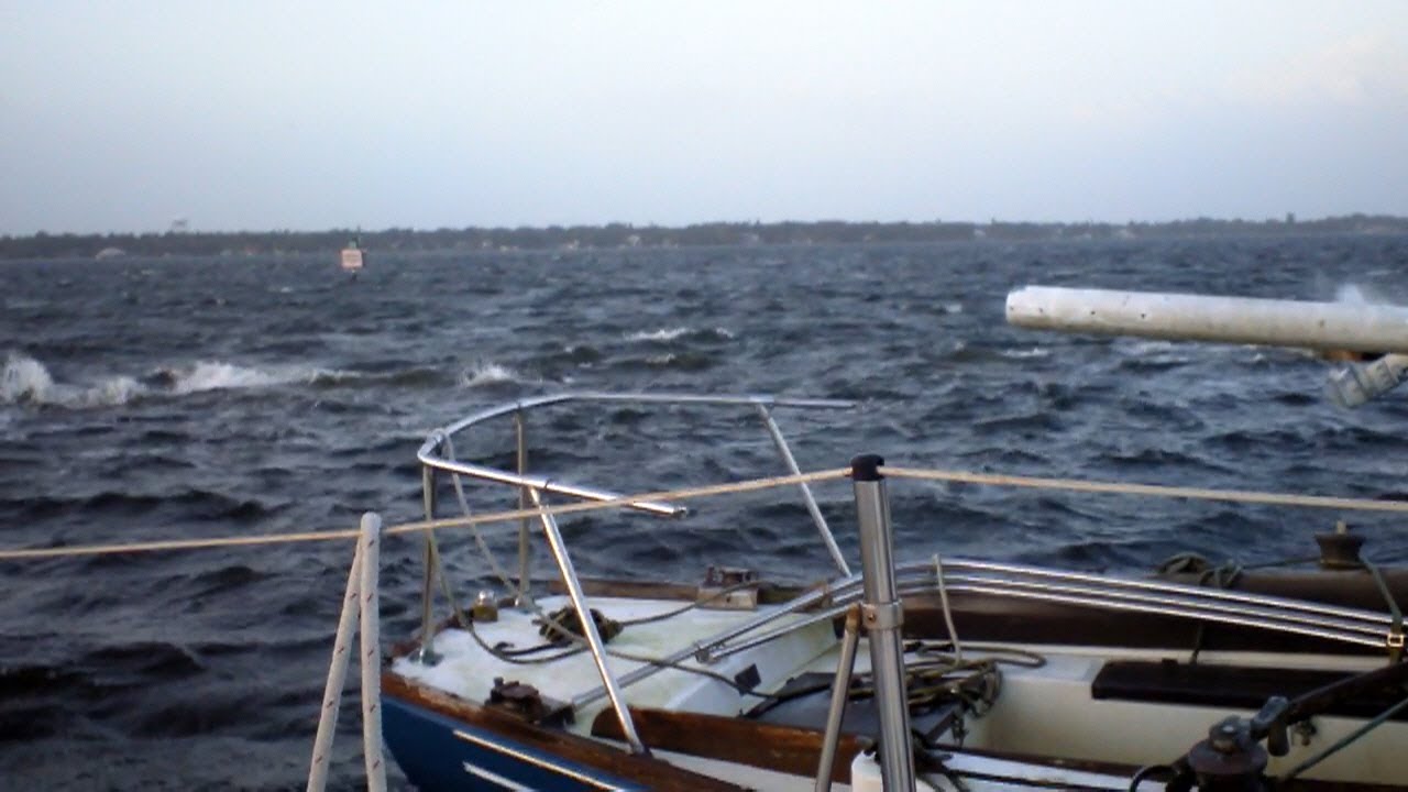 Four tornadoes in area and gail force winds pound boats in my marina ...