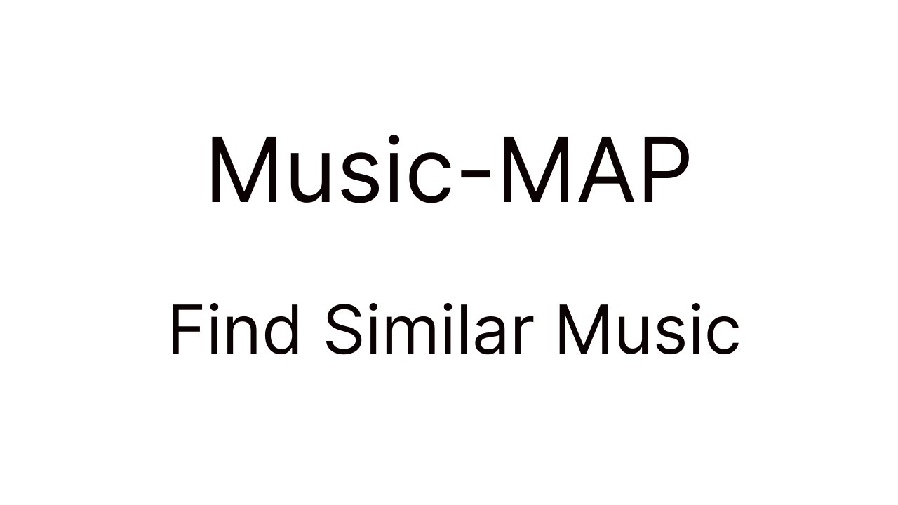 Musicmap website helps you find a similar music artist. - YouTube