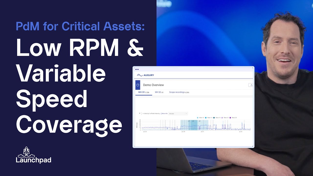 Low RPM & Variable Speed Machine Challenges Solved: Augury's Latest AI ...