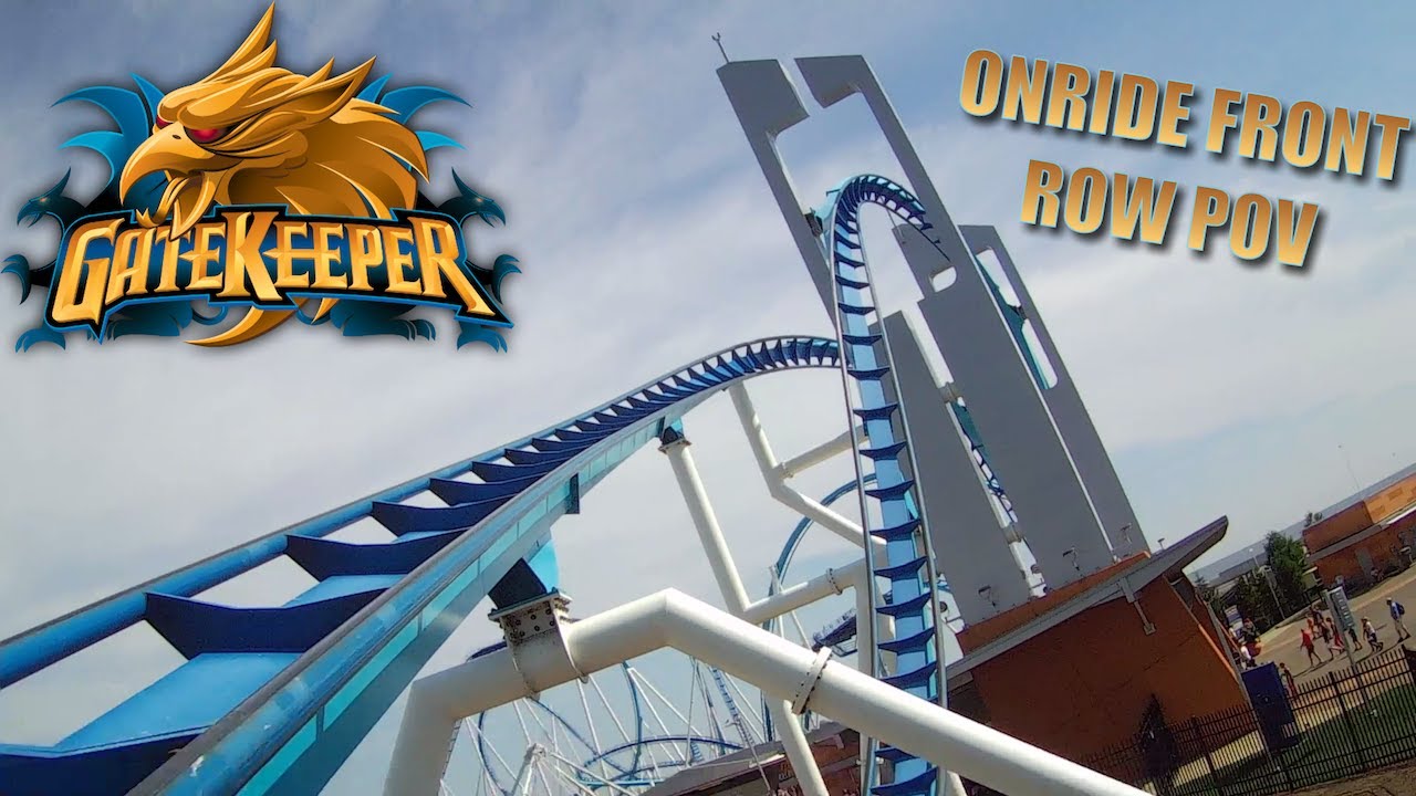 "Cedar Point" GateKeeper - Onride Front Row POV - 8/8/2018 - YouTube