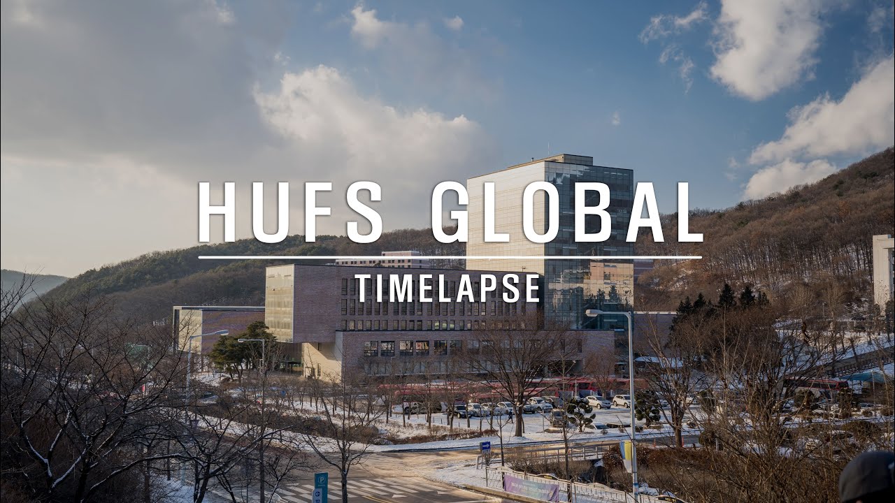 한국외대 겨울 풍경 타임랩스 | HUFS Campus 4K Timelapseㅣ📹HUFS HANA - YouTube