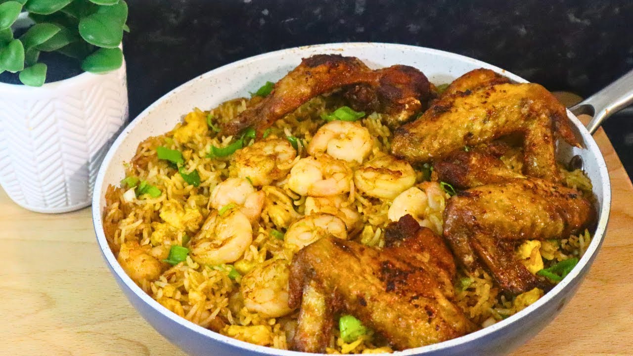 How To Make Shrimps Egg Fried Rice|Taste Better Than Any| Easy Fried ...