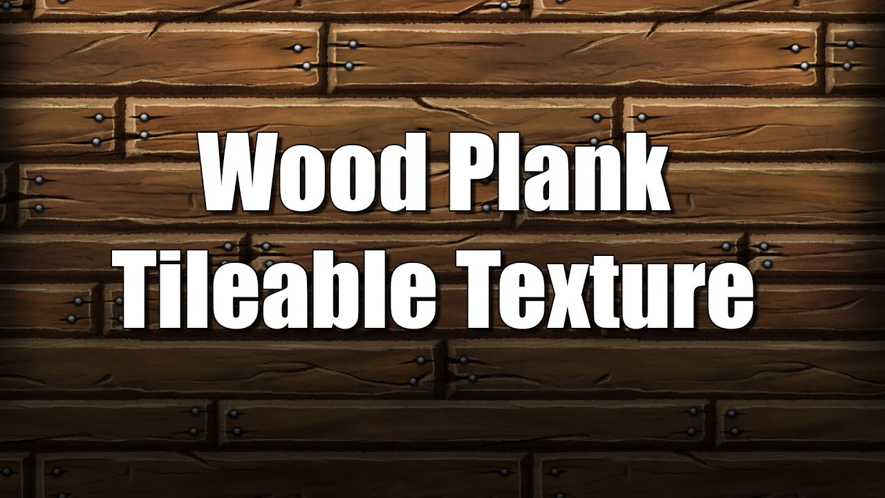 Wood Plank Tileable Texture - YouTube
