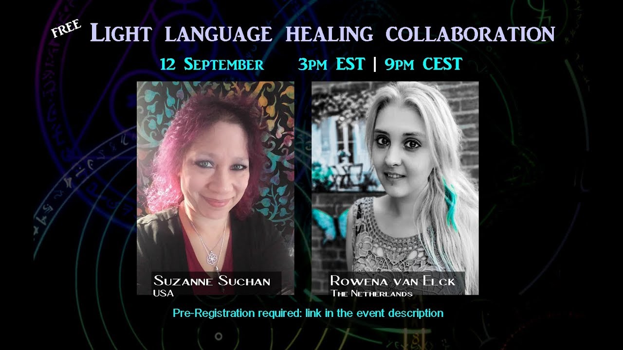 Light language healing collaboration - YouTube